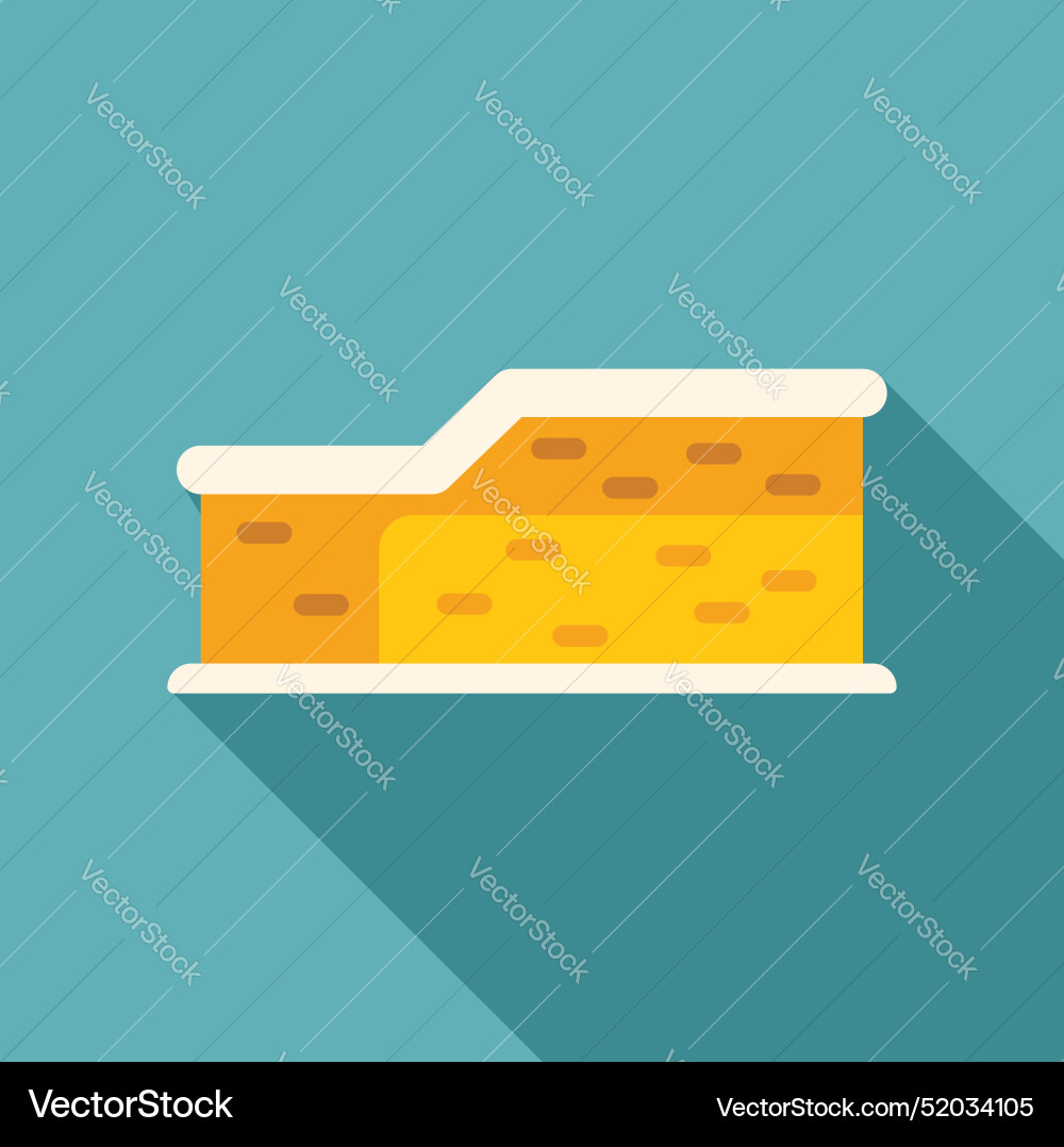 Adobe house building showing traditional Vector Image