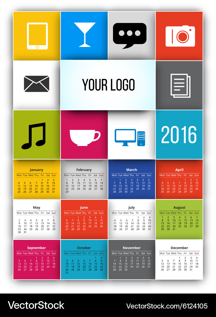 Calendar Royalty Free Vector Image - VectorStock