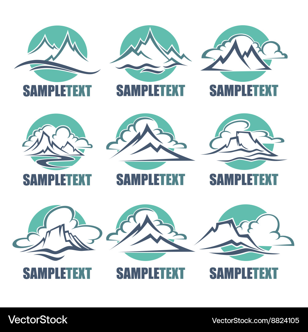 Mountain Royalty Free Vector Image - VectorStock