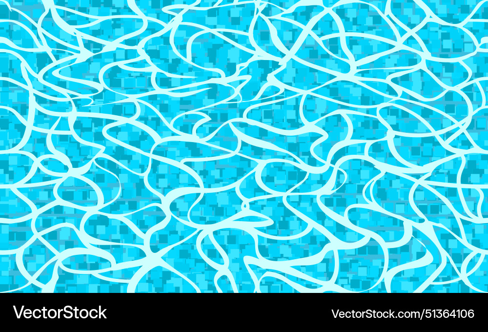 Water ripple background seamless pattern Vector Image