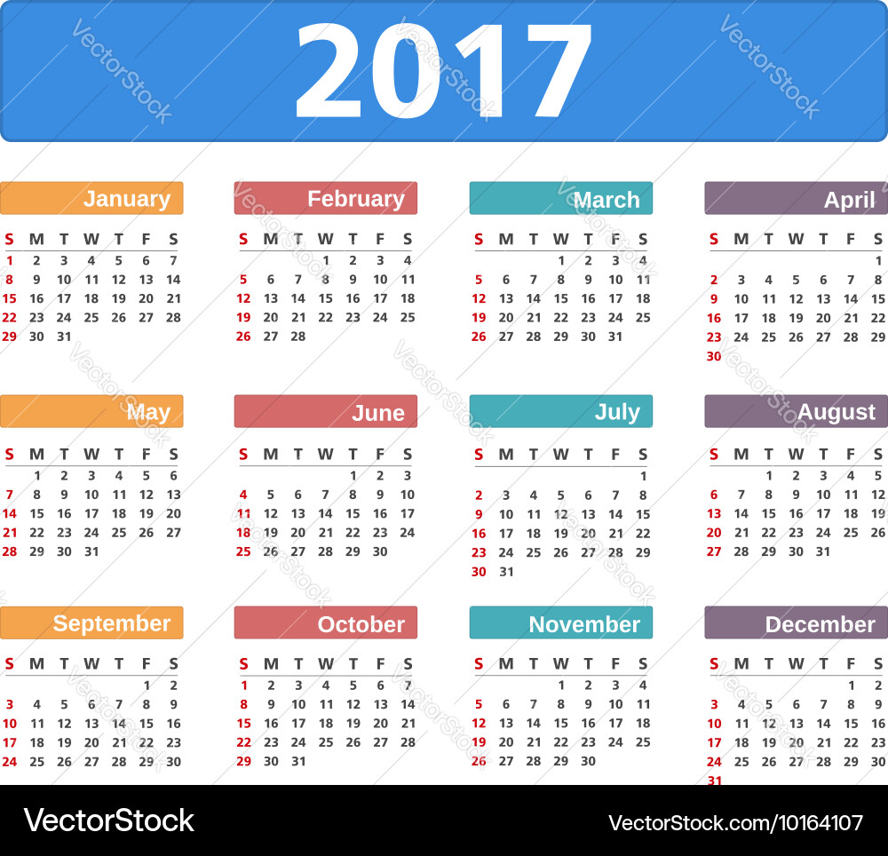 2016 2017 Calendar