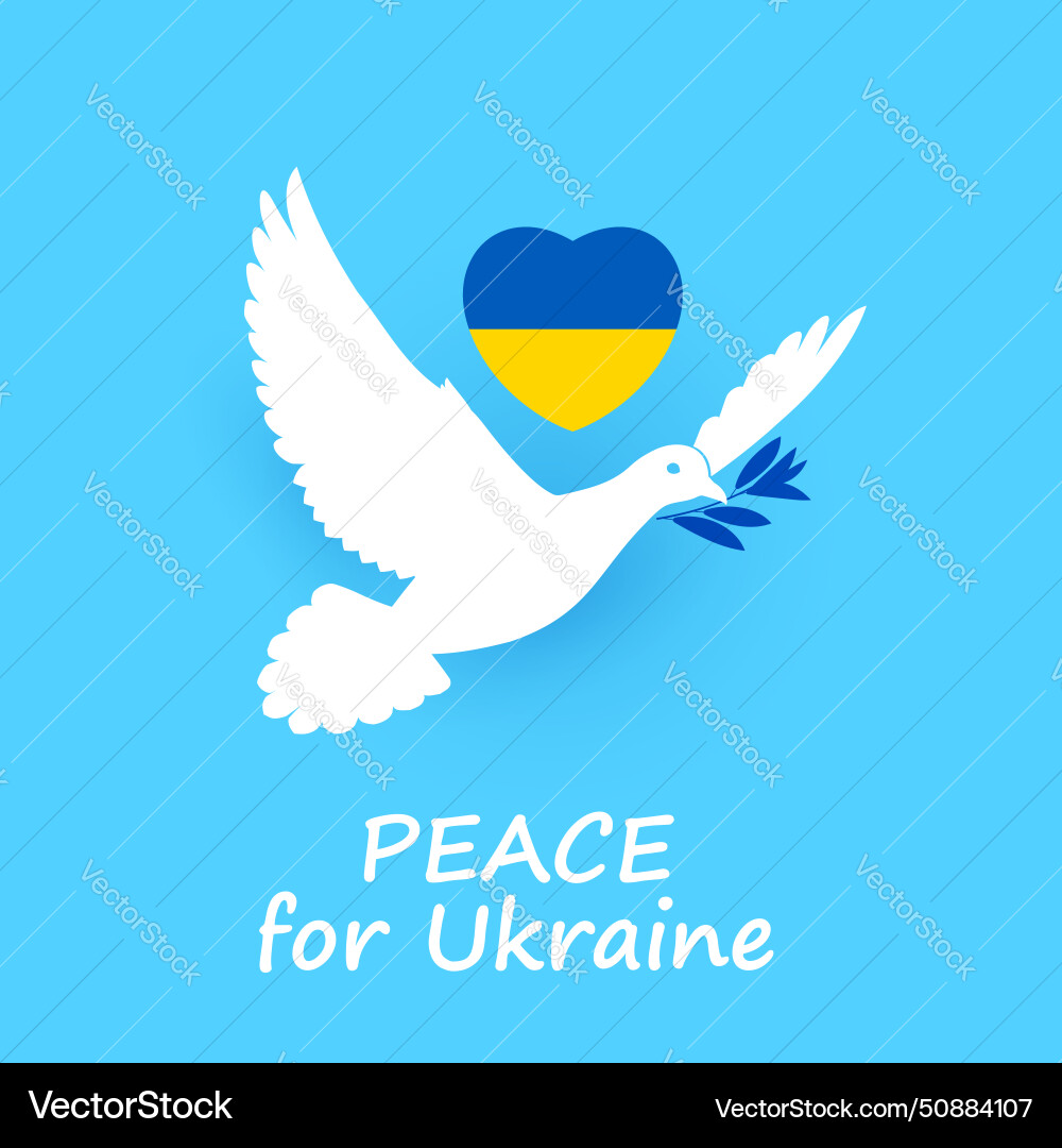 Fly dove Royalty Free Vector Image - VectorStock