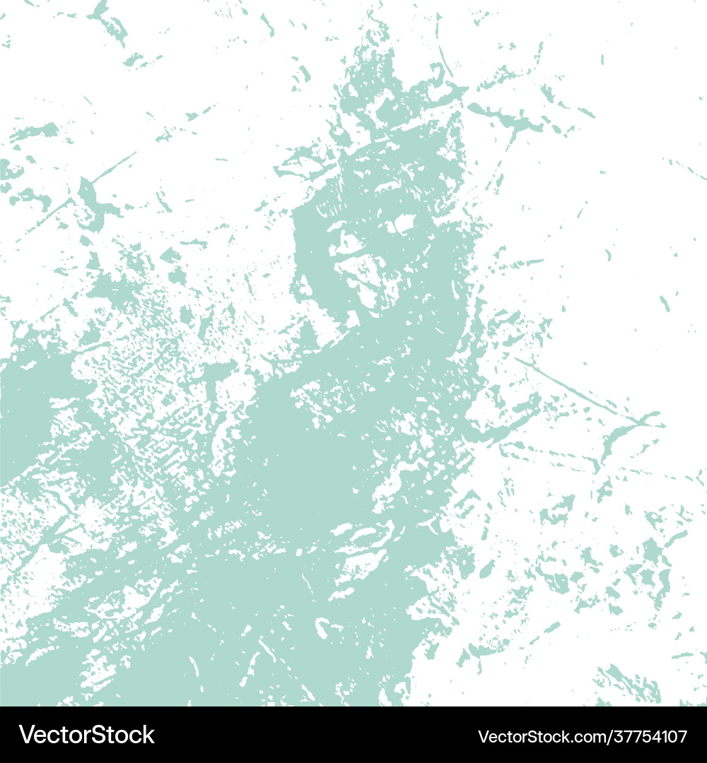 Gren grunge square texture for your design Vector Image