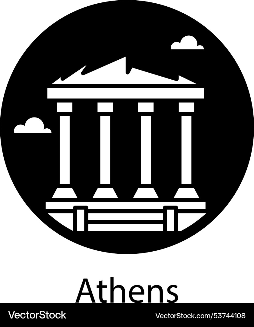 Athens Royalty Free Vector Image - VectorStock