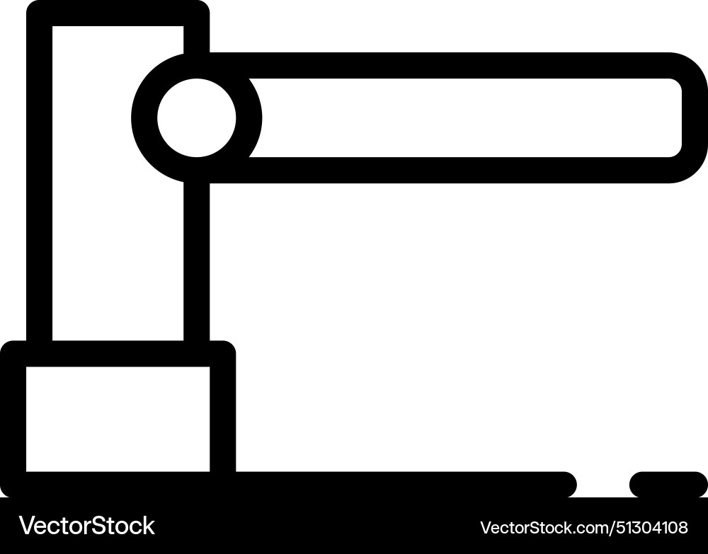 Gate icon editable stroke icons graphic design Vector Image