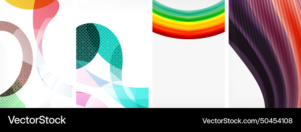 Wave poster abstract backgrounds Royalty Free Vector Image