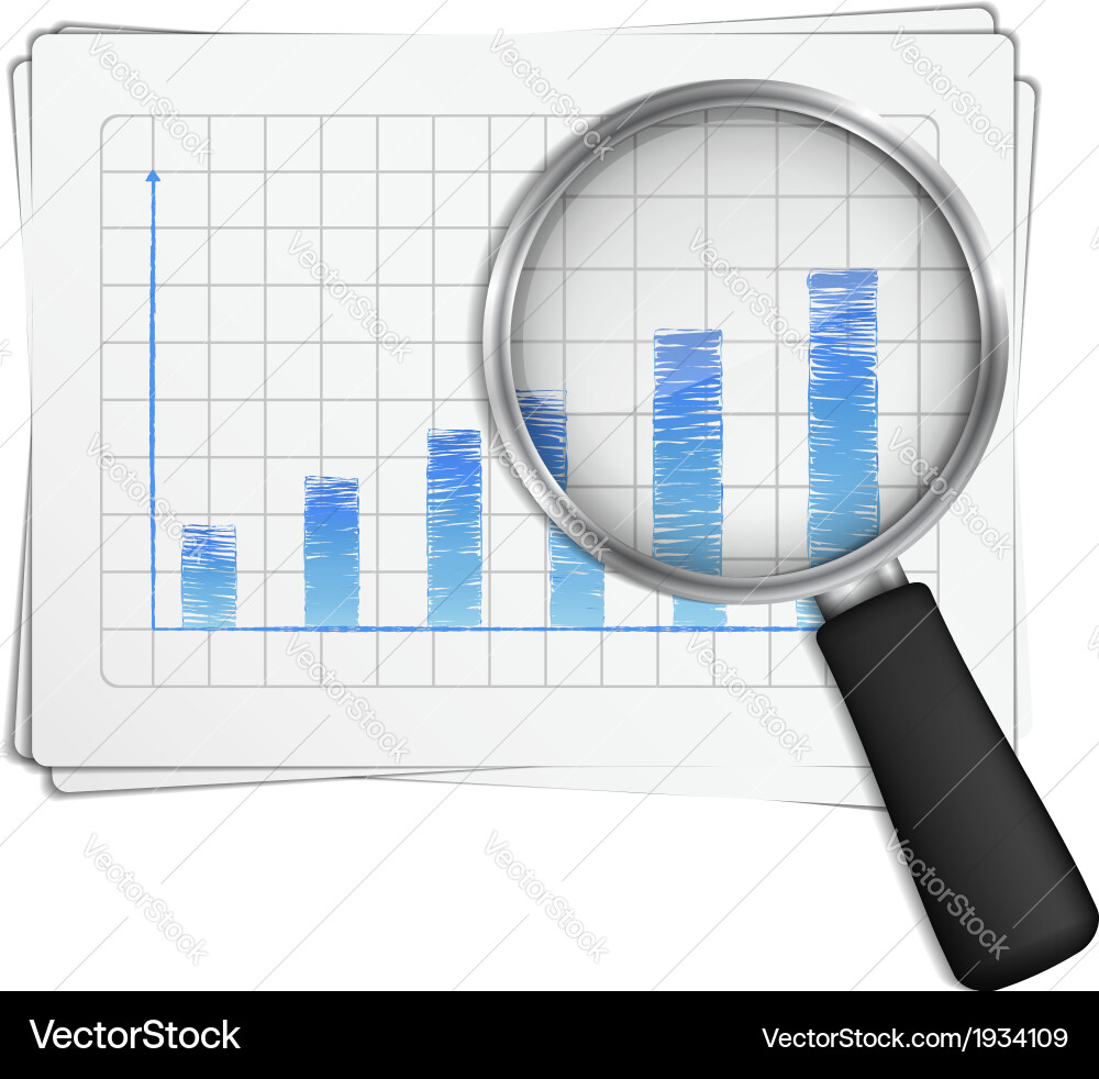 Bar graph Royalty Free Vector Image - VectorStock