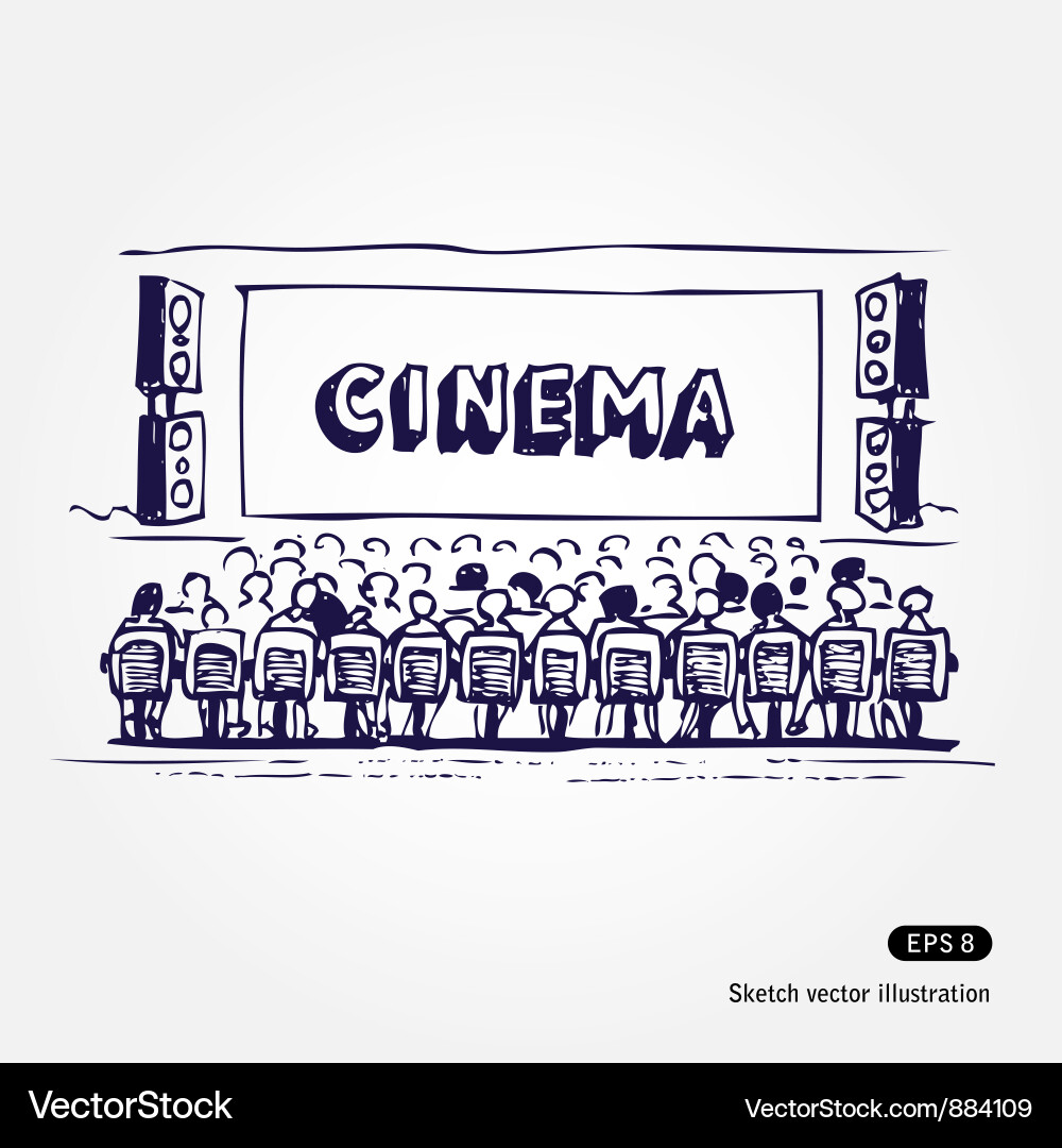 Cinema Royalty Free Vector Image - VectorStock