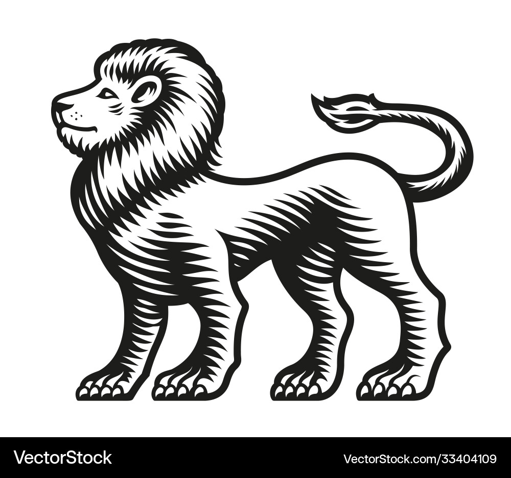 Leo zodiac sign Royalty Free Vector Image - VectorStock