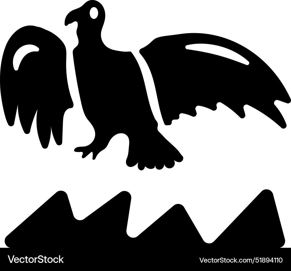 Griffon bird Royalty Free Vector Image - VectorStock