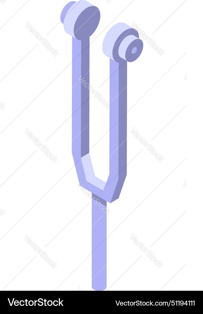 Ear sound check tool icon isometric Royalty Free Vector