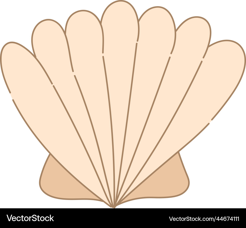 Oyster sea life Royalty Free Vector Image - VectorStock