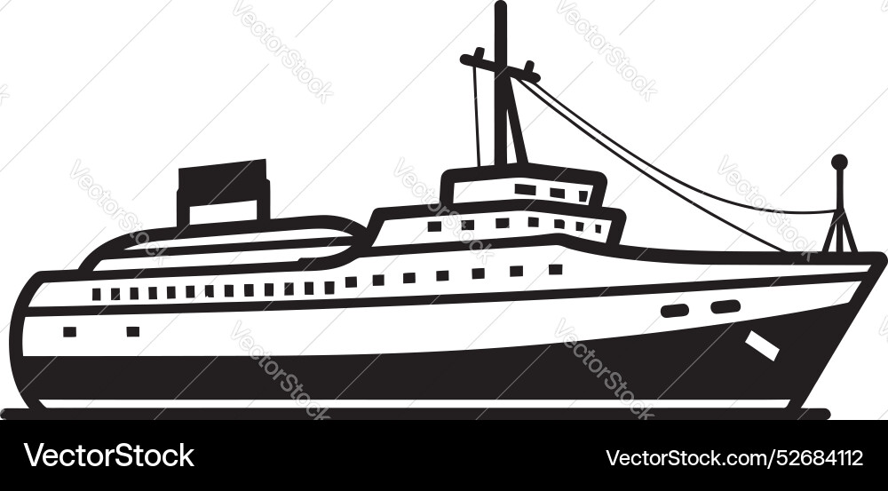 Crescendo clipper ship logo infused Royalty Free Vector