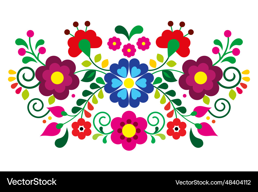 Mexican-embroidery-patterns-6-b Royalty Free Vector Image