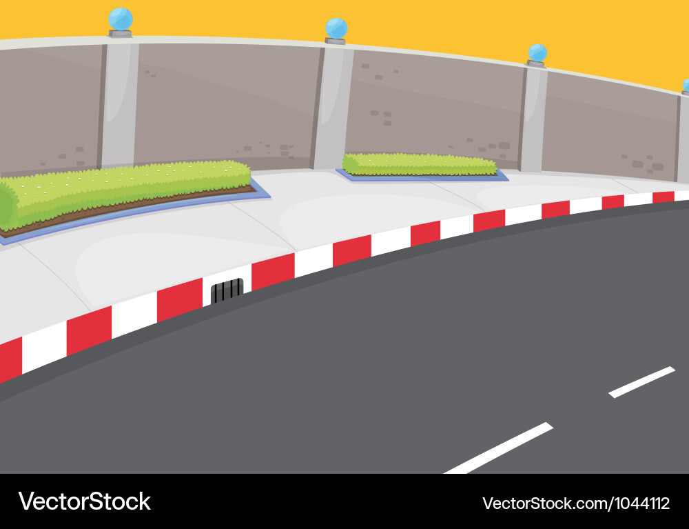Road background Royalty Free Vector Image - VectorStock