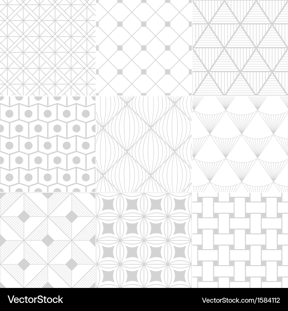 White background seamless pattern Royalty Free Vector Image