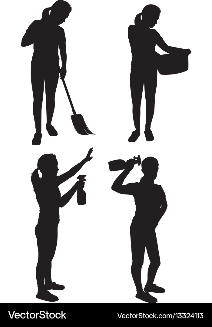 Household Tasks Vector Images (over 1,200)