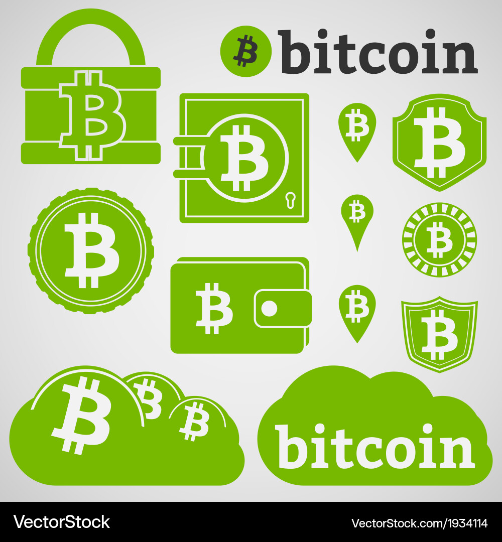 Bitcoin Pin Vector Images (over 920)