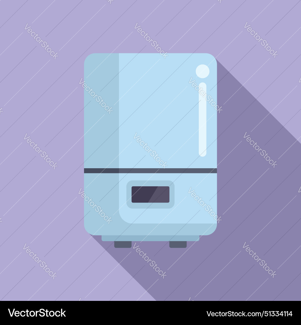 Modern air humidifier icon on purple background Vector Image