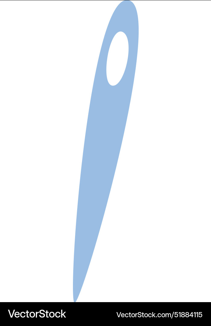 Knitting needle hand drawn Royalty Free Vector Image