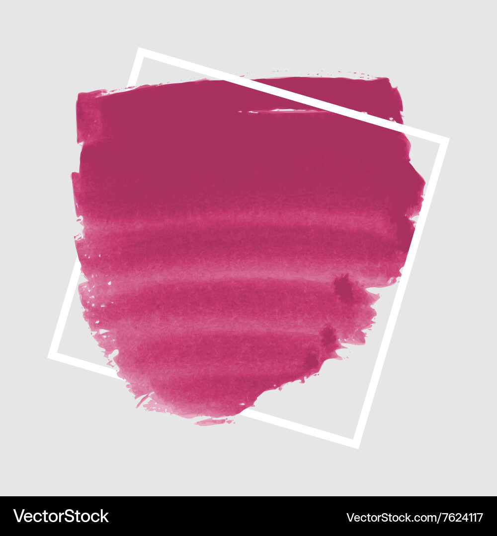 Ink banners with frame Royalty Free Vector Image