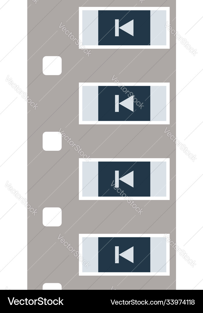 Diode smd component tape icon Royalty Free Vector Image