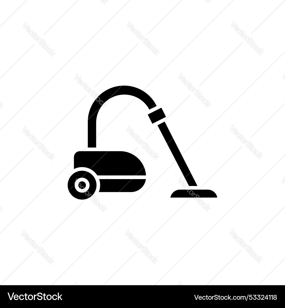 Vacuum cleaner icon isolated on white background Vector Image