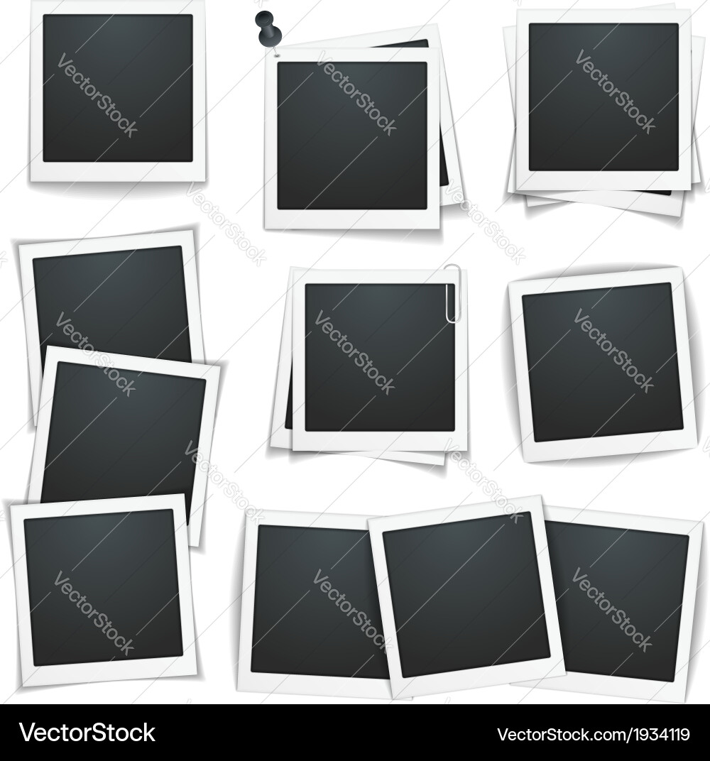 Photo frames Royalty Free Vector Image - VectorStock