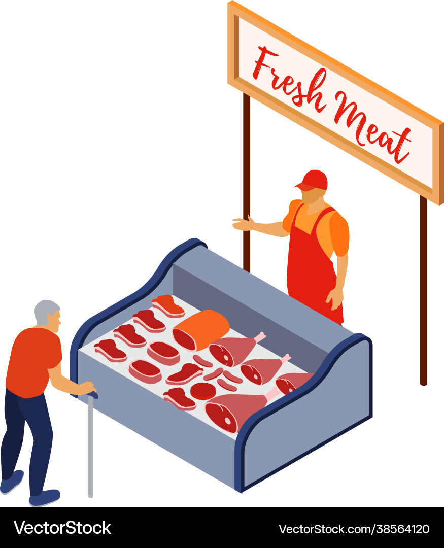 Local market icon Royalty Free Vector Image - VectorStock