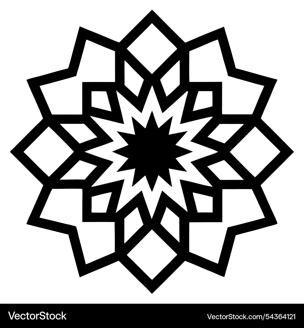 Islamic pattern Royalty Free Vector Image - VectorStock