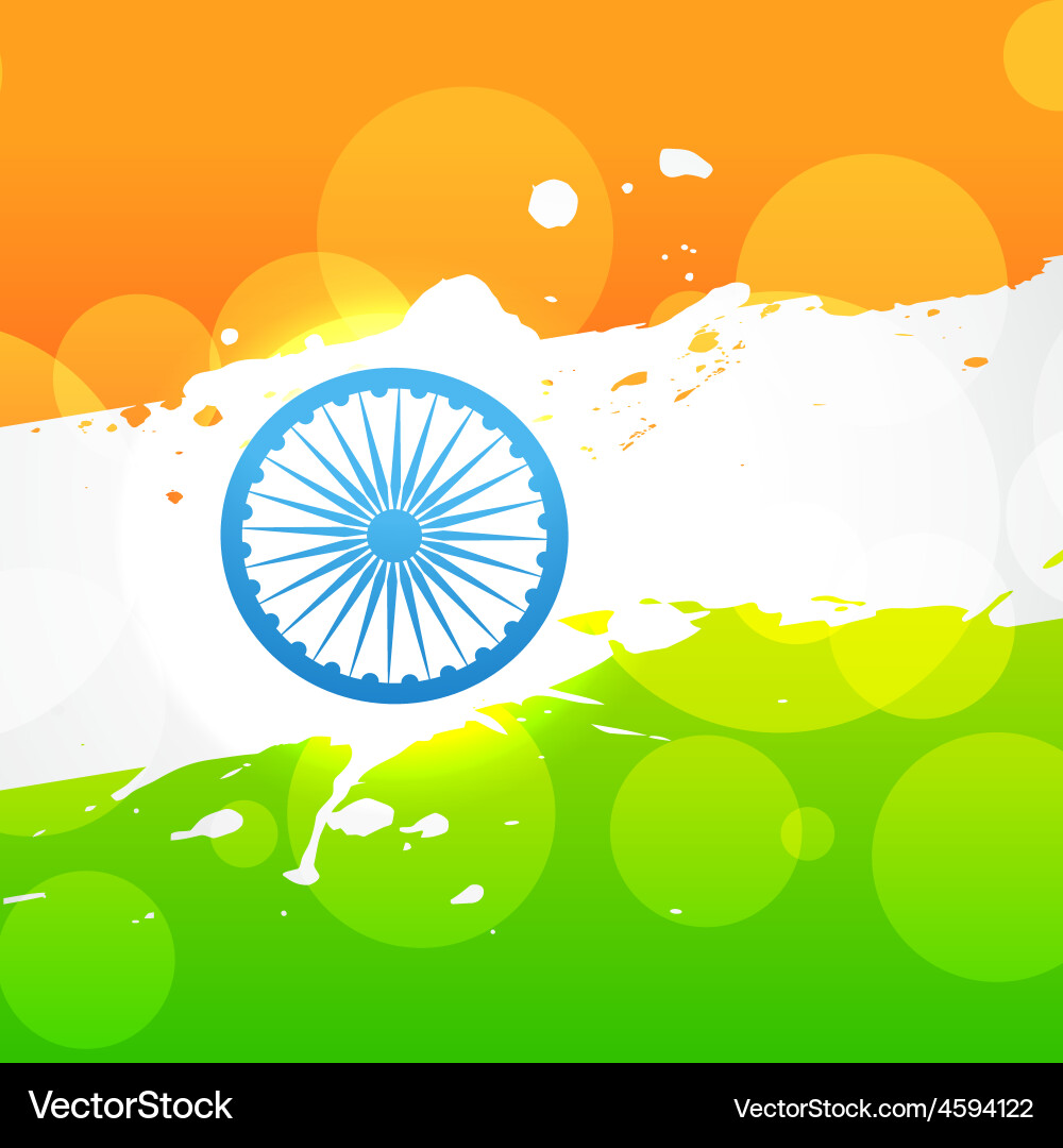 India flag Royalty Free Vector Image - VectorStock