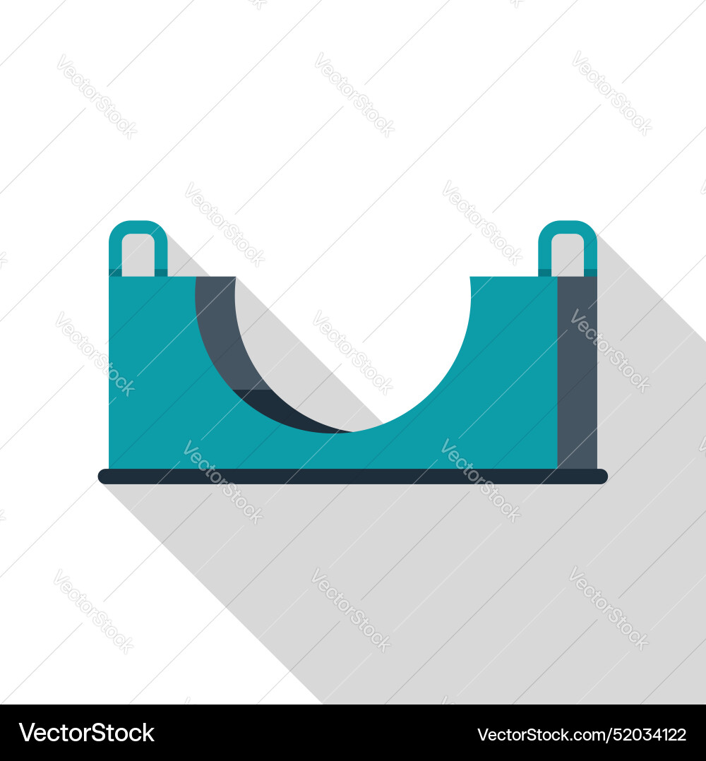 Skateboard ramp providing hours of fun Royalty Free Vector