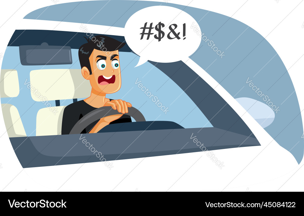 Mad Driver Vector Images (57)