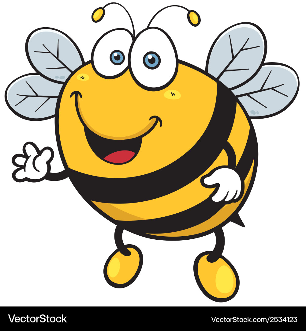 Bee Royalty Free Vector Image - VectorStock