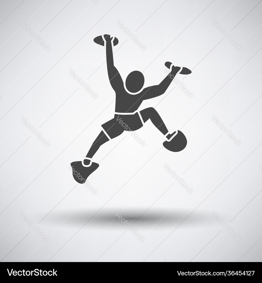 Alpinist icon Royalty Free Vector Image - VectorStock