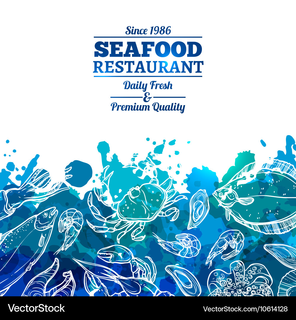 Seafood Vector