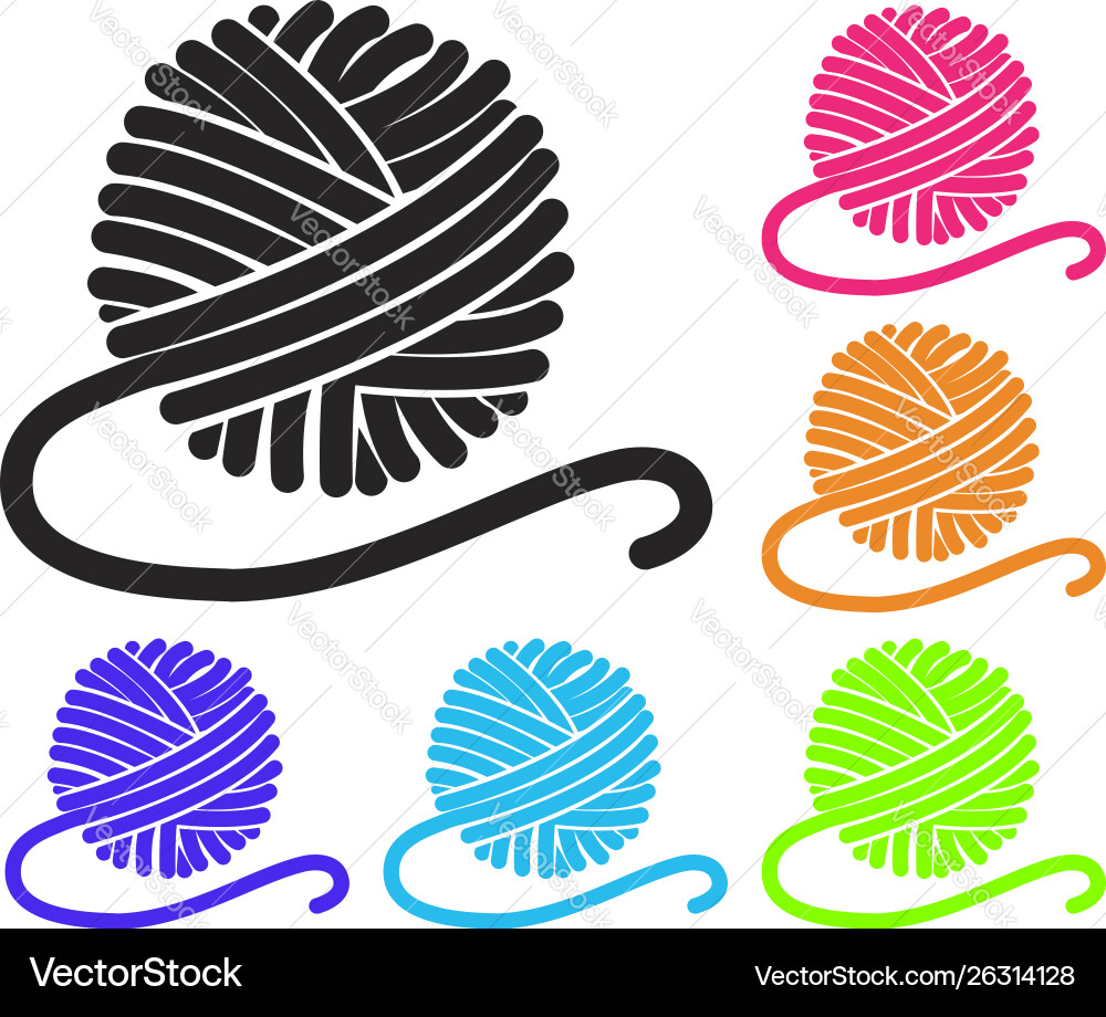 Purple Yarn Vector Images (over 1,700)