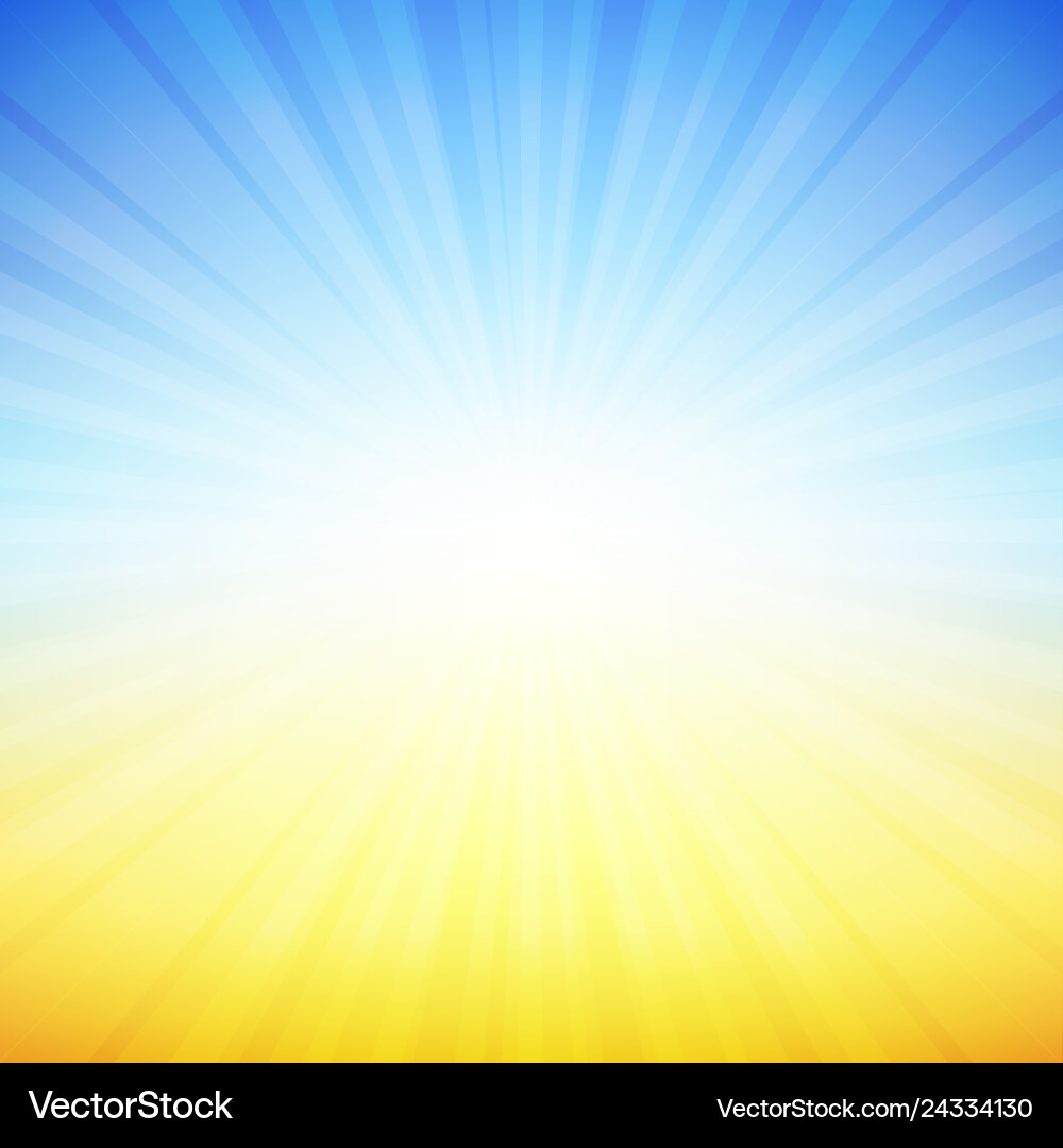 Blue and yellow background Royalty Free Vector Image