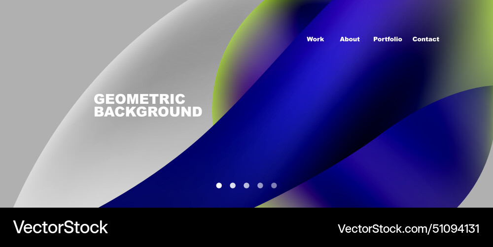 Geometric background with electric blue Royalty Free Vector