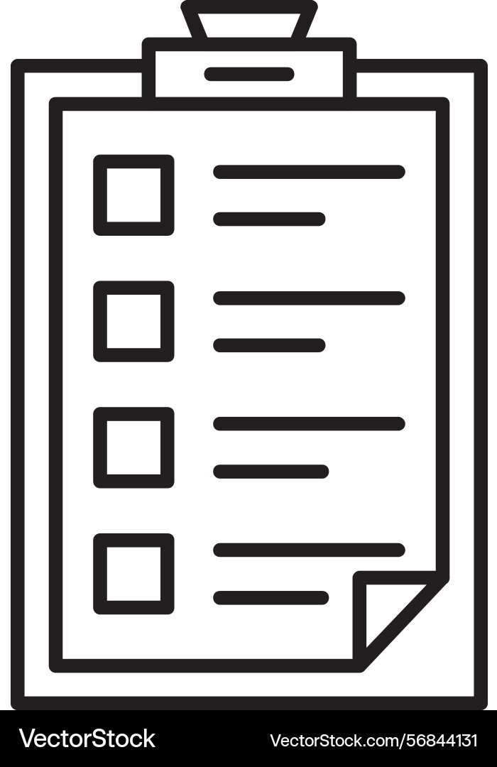 Survey icon Royalty Free Vector Image - VectorStock