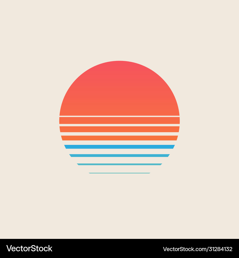 Sun Horizon Logo Vector Images (over 10,000)