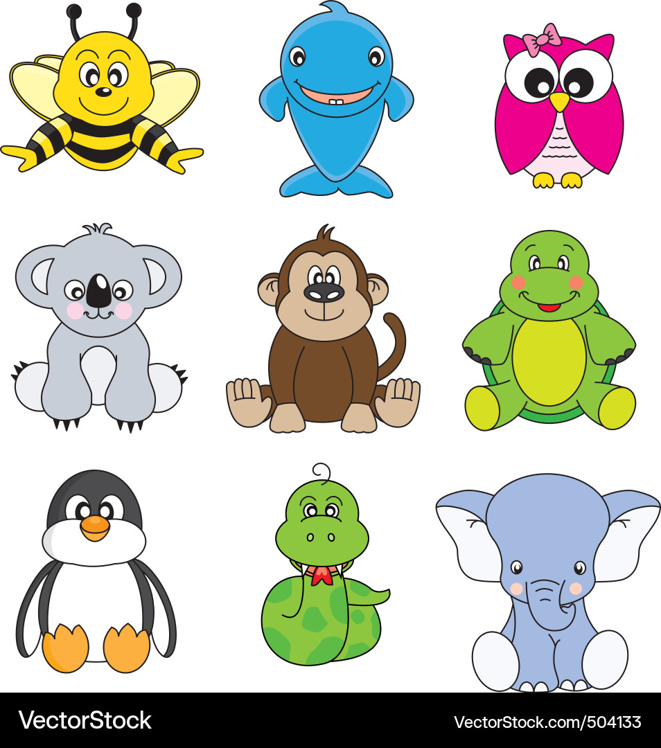 Animals Royalty Free Vector Image - VectorStock