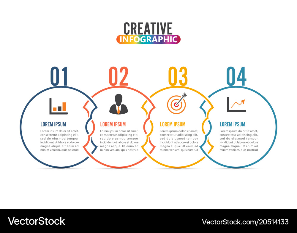 Business Process Icons - Workflow & Strategy Vector Image