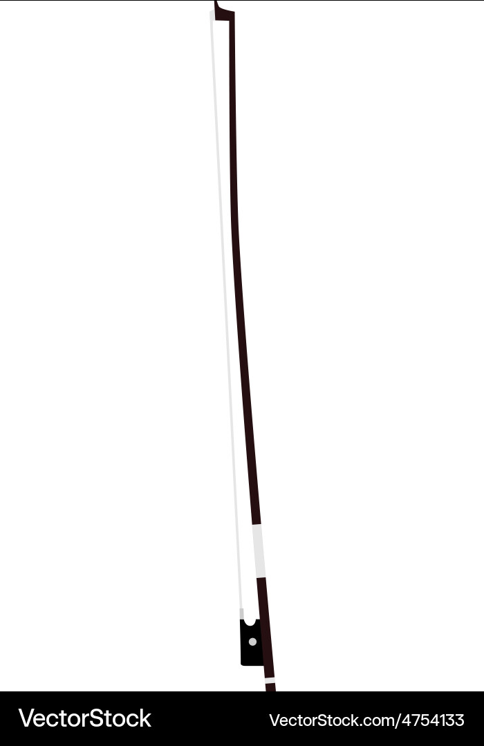 Violin bow Royalty Free Vector Image - VectorStock