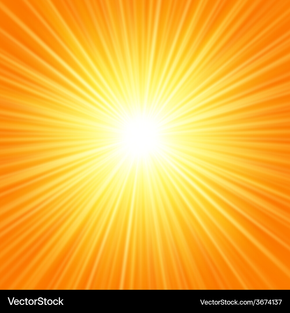 Abstract Sunburst Light Background Royalty Free Vector Image