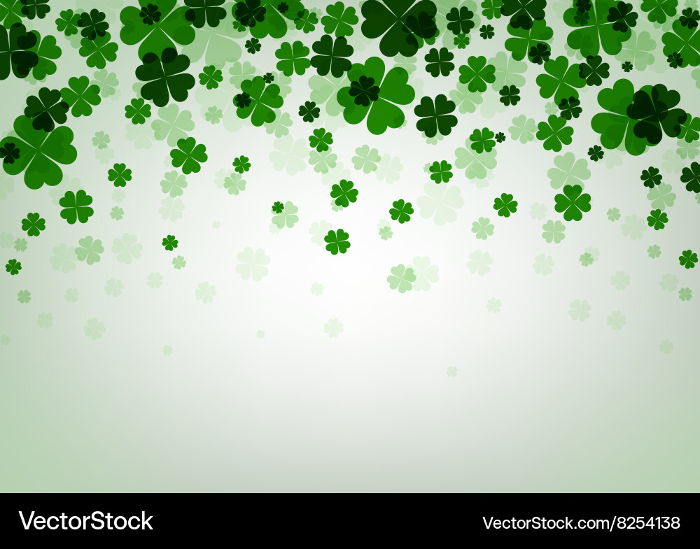 St patricks day background Royalty Free Vector Image