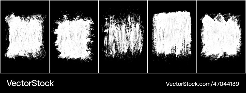 Scribble hand drawn stain in chalk Royalty Free Vector Image