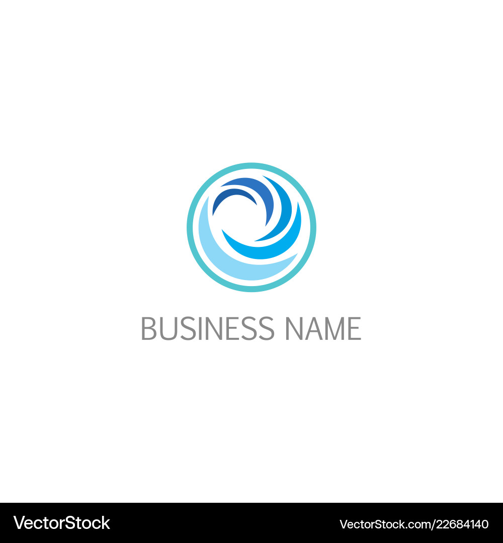 Abstract Circle Logo Royalty Free Vector Image