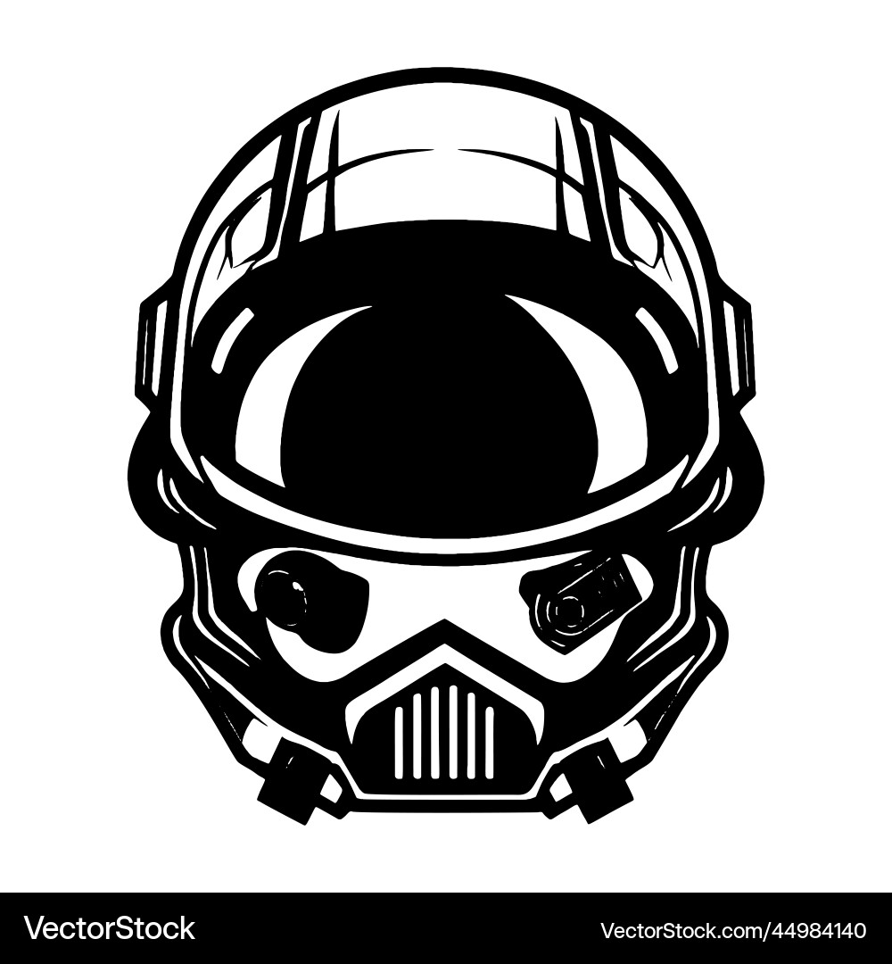Astronaut helmet Royalty Free Vector Image - VectorStock