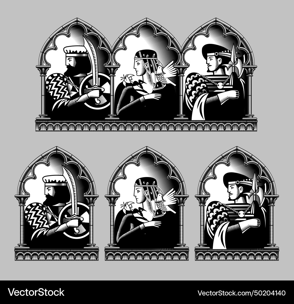 Black and white vintage engraved drawing Vector Image